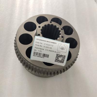 China Bloque de cilindro de Gear Parts Hydraulic del excavador de Hyunsang 05/200100 para JS330 en venta