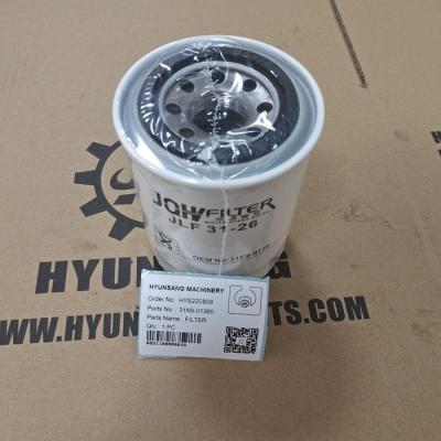 China Hyunsang Construction Equipment Drain Filter 31N8-01360 For HW140 R140LC-9 for sale