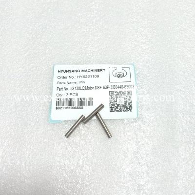 중국 Excavator Hydraulic Parts Pin For Motor MSF-63P-3 B0440-63003 For JS130LC 판매용