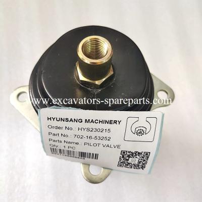 China Pilot Valve 702-16-53252 7021653252 For Excavator PC12R PC15R PC20R for sale