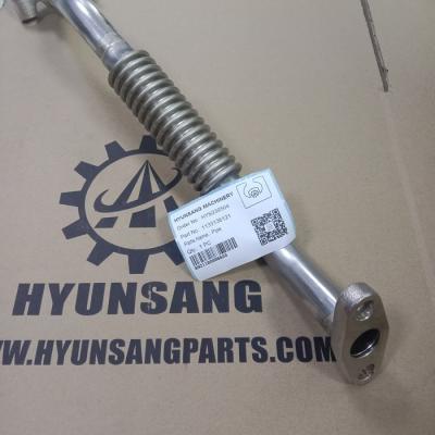 China Hyunsang Excavator Parts Return Pipe 1133136121 For  Construction Machinery Equipment for sale