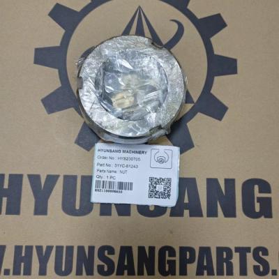 China Hyunsang Parts Construction Machinery Nut Lock 31YC-61243 For R200W7 R210LC7 R210LC7H R210NLC7 for sale