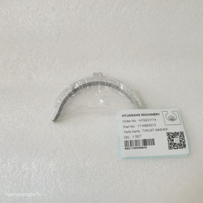 China Hyunsang Crankshaft Thrust Washer 1-11680001-3 1116800013 For Construction Machinery à venda