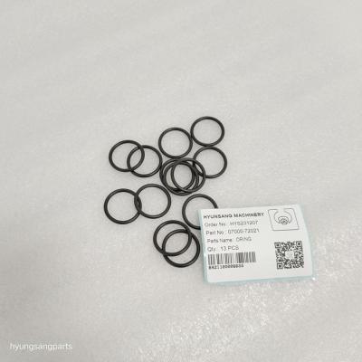 China Las partes de las excavadoras O-ring 07000-72021 07000-72055 07000-72060 07000-73025 Para D155A WA500 en venta