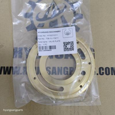 China Hyunsang Hydraulic Parts Valve Plate 708-1U-13211 7081U13211 For PC600 PC650 PC700 WA270 for sale