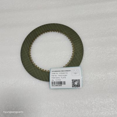 China Wheel Loader Clutch Plate 16422-52281 1642252281 For LX160-7 LX190-7 for sale