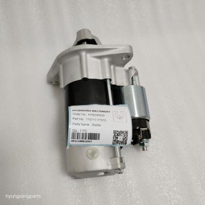 Китай Части двигателя Hyunsang Стартерный двигатель YM119717-77010 YM11971777010 Для 3TNV76 3TNV80 продается