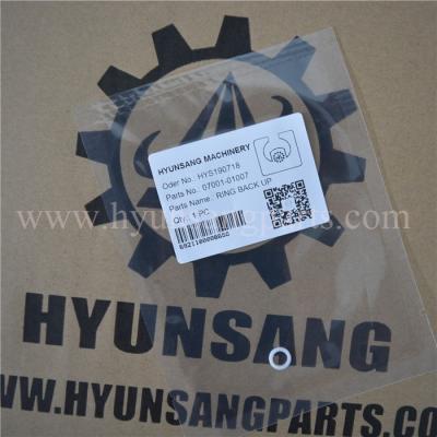 China 07001-01007 0700101007 Back Up Oring For Komatsu PC300 PC350 STD Size for sale