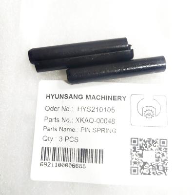 중국 R250LC7A를 위한 현대 굴삭기 핀 스프링 XKAQ-00048 XKAQ-00070 XKAQ-00072 부분 판매용