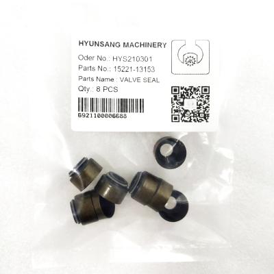 Σφραγίδα 15221-13153 1J808-17010 1G896-13280 1G354-97010 1G790-97010 βαλβίδων Kubota