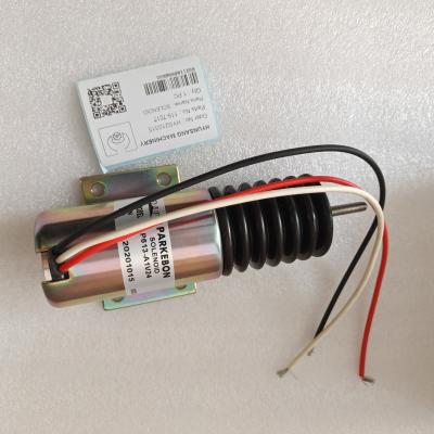 China 24V Stop Solenoid 119-7017 1237532 0814155 For Caterpillar PM-465 PS-150C CB-434C for sale