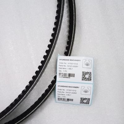 China 04121-22261 correia 04121-22262 de V para PC400 a máquina escavadora Engine Parts à venda