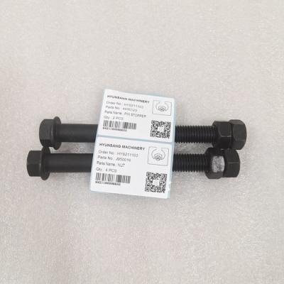 Cina Pezzi di ricambio Pin Stopper And Nut di estrazione mineraria 4435129 J950016 4409178 4450011 4084578 misure Hitachi ZX110 ZX110-E in vendita
