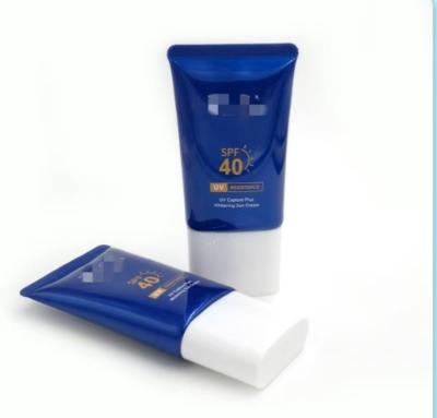 China 50ml/30ml Sunscreen Tubes: Reliable UV Protection with Spiral Nozzle for sale