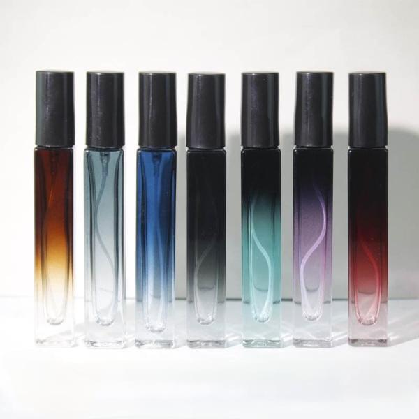 Quality Premium Gradient Square Glass Perfume decant Bottle- 3ml 5ml 10ml 15ml 20ml for sale