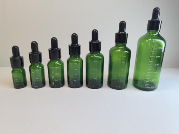 Quality Premium Customizable Glass Essential Oil Bottles | 5ml-100ml Dropper Bottles for sale