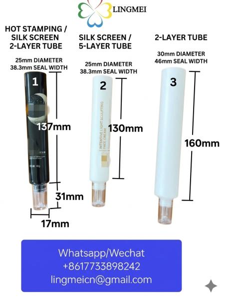 Quality High-Barrier 5-Layer PE Sunscreen Soft Tube with Precision Water Dropper Cap for sale