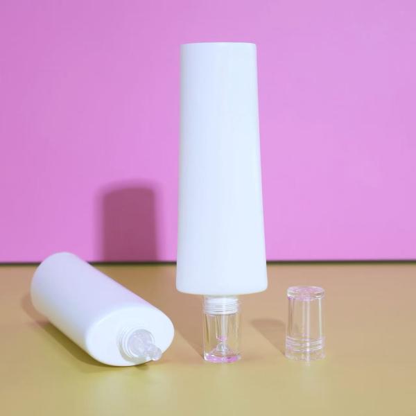 Quality High-Barrier 5-Layer PE Sunscreen Soft Tube with Precision Water Dropper Cap for sale
