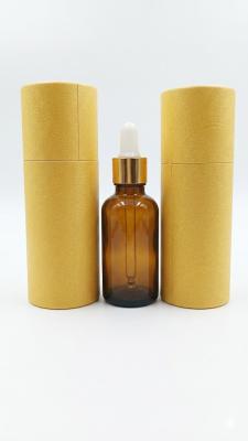 China Premium Custom Eco-Friendly Paper Tube Packaging for Cosmetics & Essential Oil bottle for sale