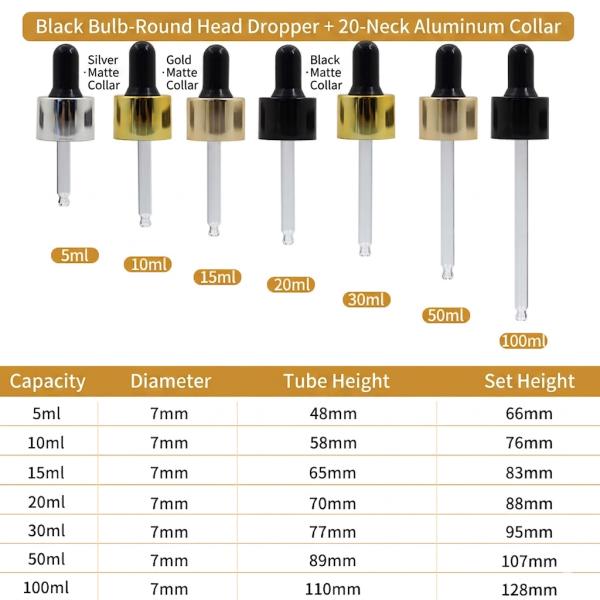 Quality High-End Droppers for Essential Oil & Medicine for sale