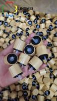Quality 18mm/410 Eco-Friendly Natural Bamboo Anti-Theft Dropper Cap for Essential Oil for sale