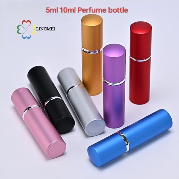 Quality Premium Portable Aluminum Perfume bottle: The Ultimate Refillable Spray Bottle for Travel (5ml / 10ml) for sale