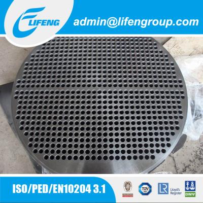 China Monel 400 Tubesheet for sale