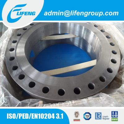 China carbon steel A105 flange for heat exchanger for sale