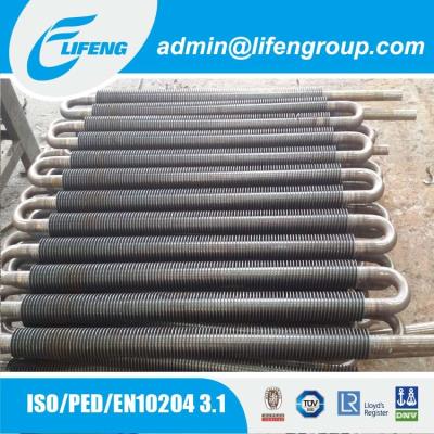 China snake shape fin tube for evaporator & radiator for sale