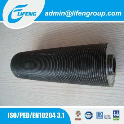 China laser welding finned tube and helical finned tube for heat exchanger for sale