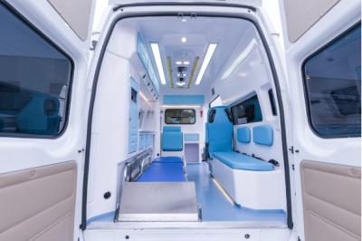 Cina Diesel 4×2 Nuova Ford Ambulance Medica Emergenza Ambulanza Bianca in vendita