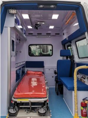 China 7 Seats / 8 Seats Medical Emergency Ambulance Ford Transit Van Ambulance for sale