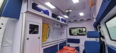 China 7 Seats / 8 Seats Medical Emergency Ambulance Ford Transit Van Ambulance for sale