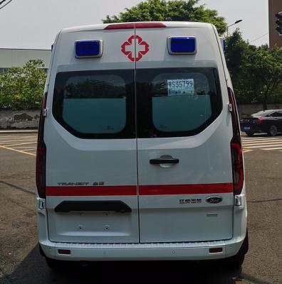 China Ford Transit Medical Emergency Ambulance 162HP 5 Speed for sale