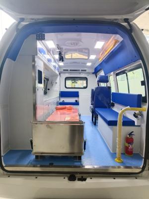 Cina Ambulanza di emergenza medica di Futian 4×2 8 posti a sedere a benzina a guida posteriore in vendita