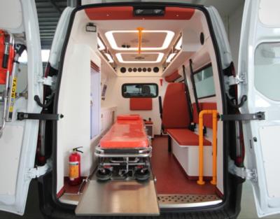 Cina 9 Speed Ambulanza di emergenza medica Ford Transit Mezzo asse in vendita