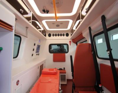 Cina 9 Speed Ambulanza di emergenza medica Ford Transit Mezzo asse in vendita