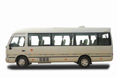 China Jiangling 23-Seater Diesel Tourist Bus Business Reception Bus 4×2 Manual Transmission for sale