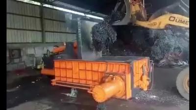 China Y81F-160 Hydraulic Compactor Machine with 22 Kw Motor and 400x400mm Bale Size for Scrap Copper Recycling for sale