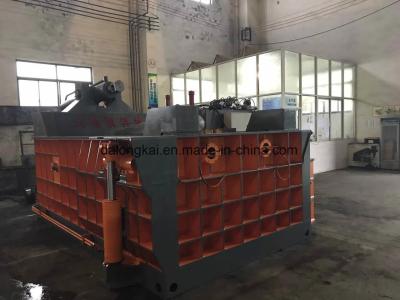 China 250 Ton Hydraulic Metal Baler with 2000*1850*1000mm Press Box and 500*500mm Bale Size for Scrap Metal Recycling for sale