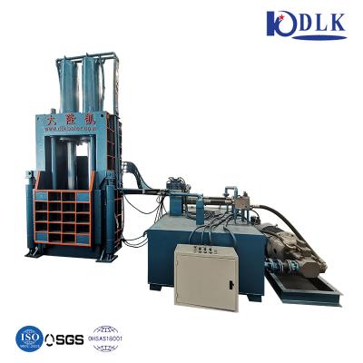 China Movable Installation Hydraulic Paper Baling Press with Button Control Operation and 12.5 Mpa System Pressure for sale