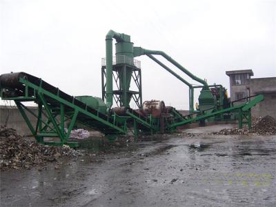 China 450 Kw Steel Shredder Machine Flattened / Car Tin Tin Can Shredder Machine for sale