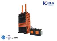 China Hydraulic Semi Automatic 4kw Vertical Baler Machine for sale