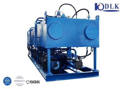 Cina Macchina idraulica pesante della pressa per balle del residuo di metallo di colore blu in vendita