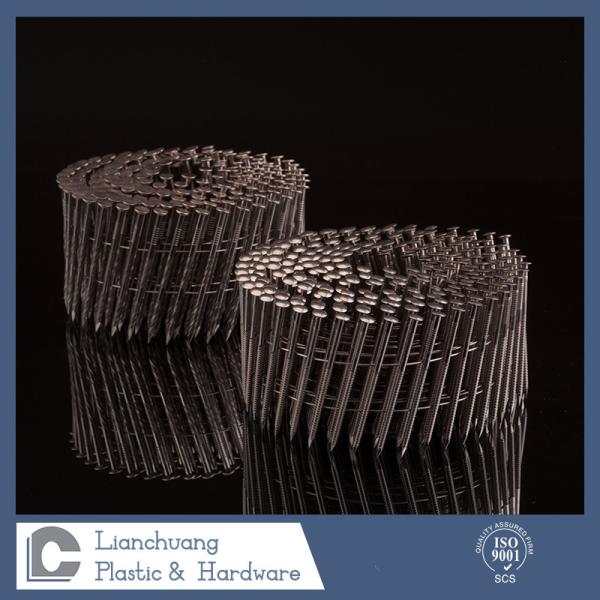 50mm de Roestvrij staalrol nagelt 15/16 Graad van de Schroefsteel Draad de Gebije elkaar bracht Spijkers