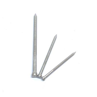 Cina CE anulare di lucidatura di Ring Shank Nails della testa persa certificato per legno in vendita