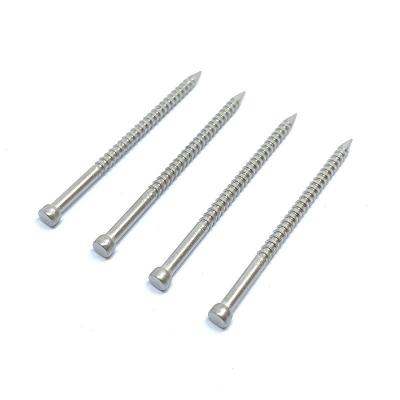 China Ring Shank Nails For Timbers decapitado, pregos rosqueados anulares principais lisos à venda