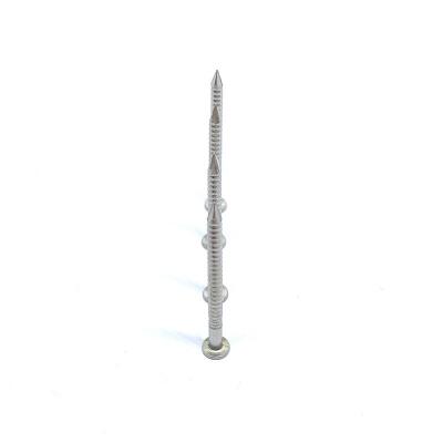China Flacher Kopf Ring Shank Flooring Nails Soems 2,8 X 50MM mit polierter Oberfläche zu verkaufen