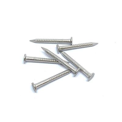 Cina chiodi di legno dello stinco di acciaio inossidabile Ring Shank Nails Annular Groove di 60x3.15MM in vendita