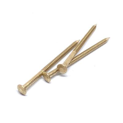 Cina 75 X 3.25MM Ring Silicon Bronze Nails anulare, barca bronzea inchiodano ISO9001 in vendita